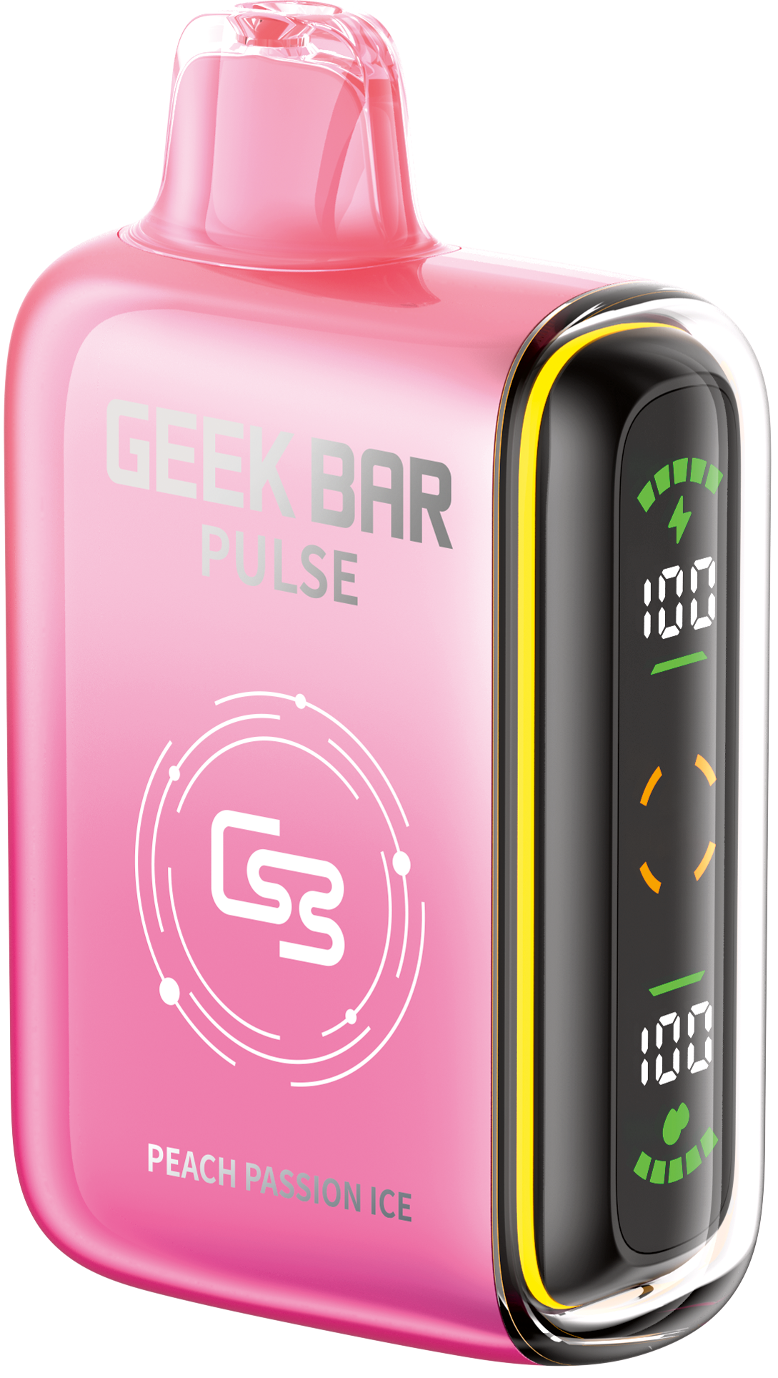 PEACH PASSION ICE - GEEK BAR PULSE - 9K - 4PK - [ON]