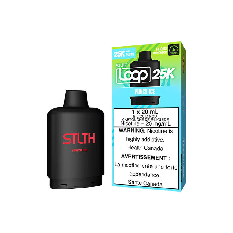 PUNCH ICE - STLTH LOOP 25K POD PACK - 5PK [ON]