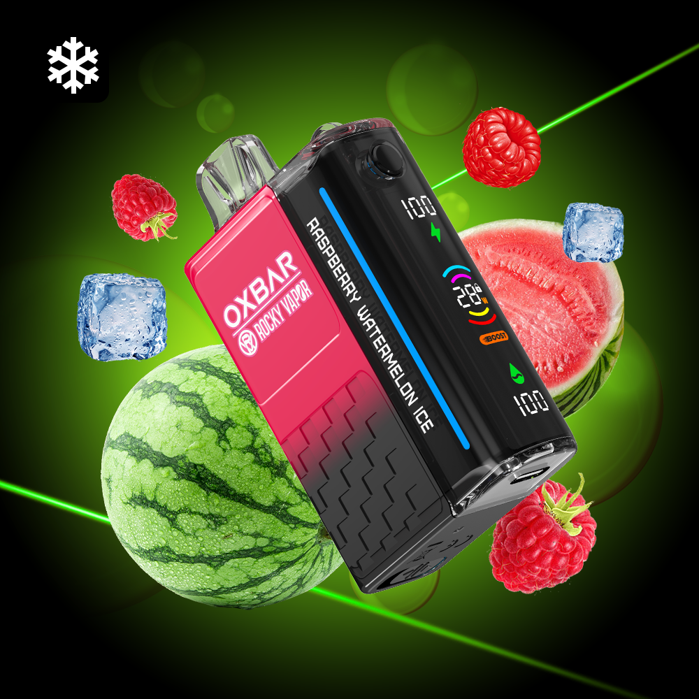 RASPBERRY WATERMELON ICE - OXBAR M20K - 20mg - 5pc/box - [ON]